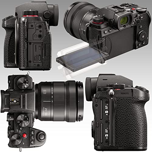 Ultimaxx Advanced Panasonic Lumix S5 Camera with 20-60mm Lens Bundle - Includes: 2X 32GB Extreme Pro SDXC, 1x Spare Battery, Water-Resistant Gadget Bag, Lens Cap Keeper & Much More (36pc Bundle)