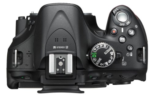 Nikon D5200 Digital SLR Camera Body Only - Black (24.1MP) 3 inch LCD
