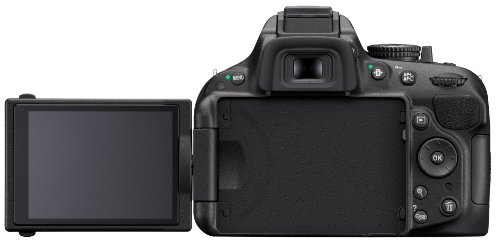 Nikon D5200 Digital SLR Camera Body Only - Black (24.1MP) 3 inch LCD