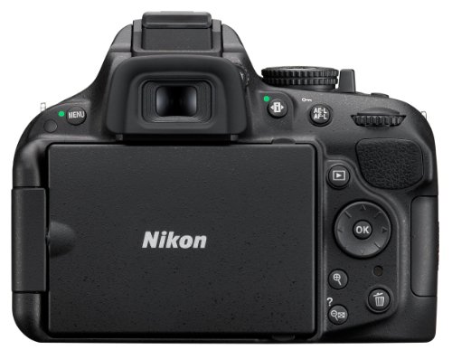 Nikon D5200 Digital SLR Camera Body Only - Black (24.1MP) 3 inch LCD
