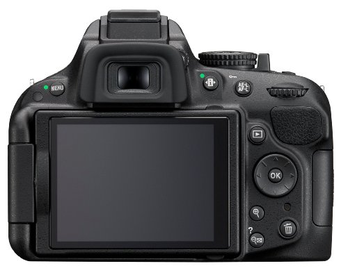 Nikon D5200 Digital SLR Camera Body Only - Black (24.1MP) 3 inch LCD