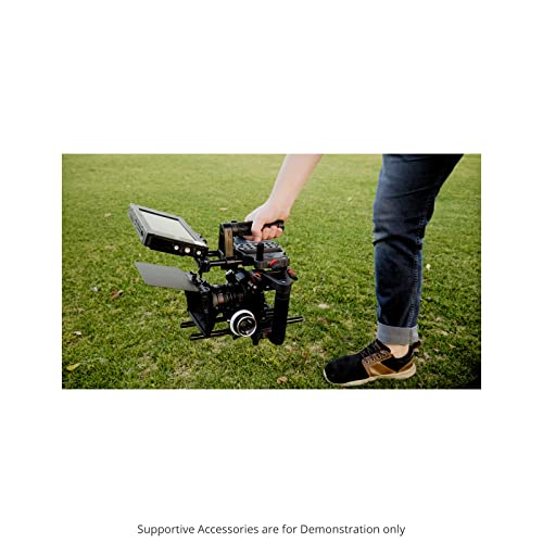 Filmcity Power Video Camera Cage Rig for DSLR/DSLM Cameras. Ergonomic & Secure Support, Adjustable Grip Handles. Quick Mounting, Multiple Accessory Threads, 1/4"-20 & 3/8"-16 Tripod Threads (FC-CTH)