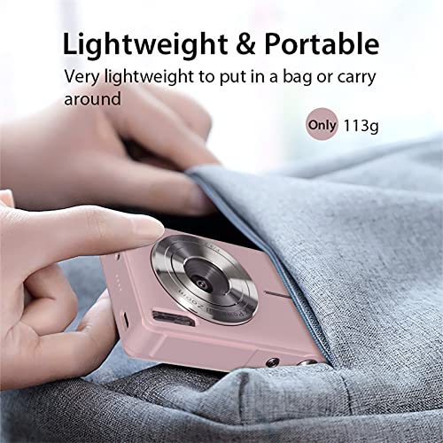 MIANHT 1080P High-Definition Digital Came_ra 16x Built in Night Vision Digital Zo_om Came_ra Electronic Anti-Shake Proof Home Came_ra 44 Million Photos