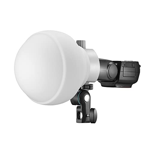 Godox ML-CD15 Flash Diffuser Modifier Bundle Diffusion Dome for V1S V1C V1N V1F V1O V860III V860II V850III TT685II TT600 TT685 AD200 AD200PRO AD300PRO AD400PRO ML30 ML60 ML60BI(Included 3 adapters)