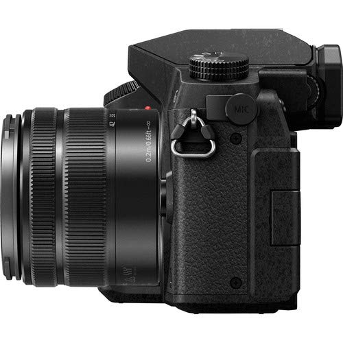 Panasonic Lumix DMC-G7 4K Wi-Fi Digital Camera & 14-42mm Lens (Black) + 64GB Transcend Memory Card + Battery & Charger + Case + Spider Tripod and More…