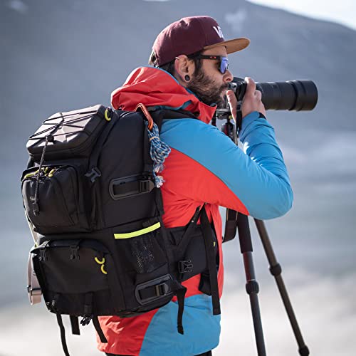 Endurax Extra Large Camera DSLR/SLR Backpack for Outdoor Hiking Trekking with 15.6 Laptop Compartment