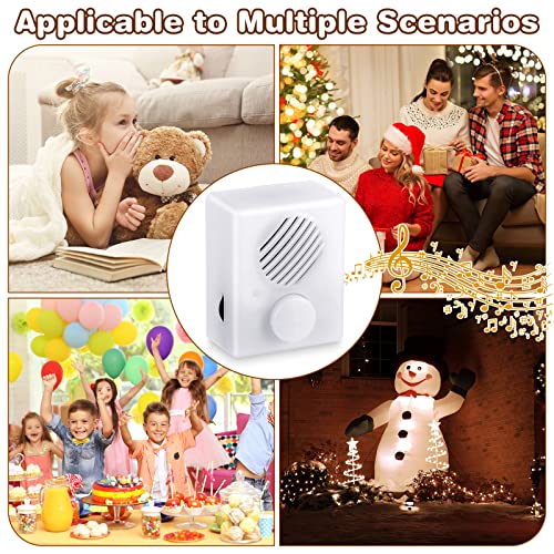 16M Sound Box for Stuffed Animals, 960 Seconds Push Button Sound Box for St Patrick's Day Voice Gifts, Craft, Toy Doll Inflatables, USB Voice Playing Button Device for Baby Audio Message Bear Doll
