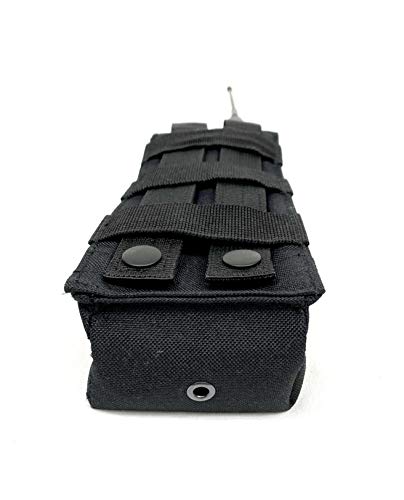 X-FIREĀ® Tall Washable Nylon MOLLE Pouch or Duty Belt Portable Radio Holder