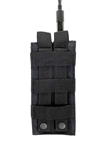 X-FIREĀ® Tall Washable Nylon MOLLE Pouch or Duty Belt Portable Radio Holder