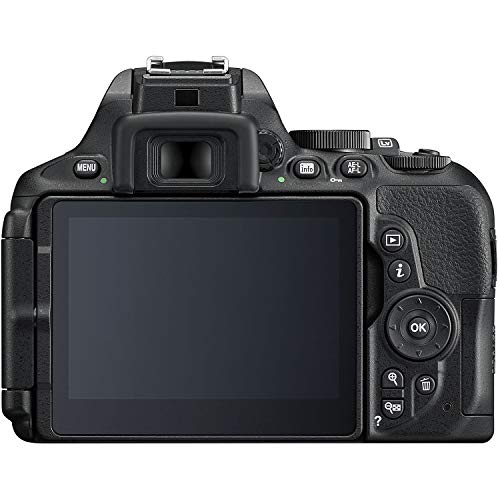 Nikon D5600 W/AF-P DX NIKKOR 18-55mm f/3.5-5.6G VR + Accessory Bundle (19pc Bundle) (Renewed)