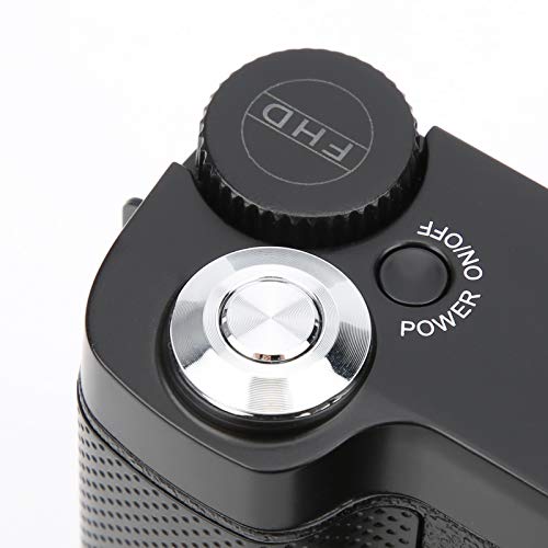 wendeekun 2.7K Digital Camera, 48MP High Definition DSLR Camera, 3.0 Inch TFT Color LCD Screen, 180 Degree Rotation, with Automatic Flash, USB Charging, Support Up to 128GB Memory Card
