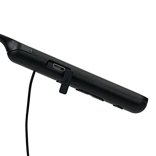 Retekess TR108 FM Radio Headphones, Radio Headset with Bluetooth, Support FM Stereo, Bluetooth Call, Rechargeable Battery and Digital Display, Suit for Walking (Neckband)