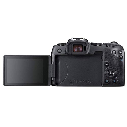 Canon EOS RP Mirrorless DSLR Camera Body, Lens Converter, Lexar 633x U3 64GB Memory Card, Monopod and Spare Battery (Renewed)