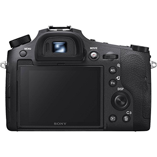 Sony Cyber-Shot DSC-RX10 IV DSCRX10M4/B Digital Camera + 128GB SDXC Card + NP-FW50 Lithium Ion Battery + 72mm 3 Piece Filter Kit + 72mm 2X Telephoto Lens + 72mm Wide Angle Lens + Carrying Case Bundle