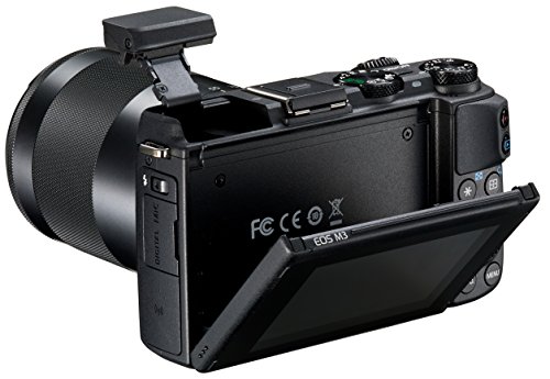 Canon EOS M3 Mirrorless Camera (Black) with EF-M 18-55mm IS STM and EF-M 55-200mm IS STM Lenses - International Version (No Warranty)