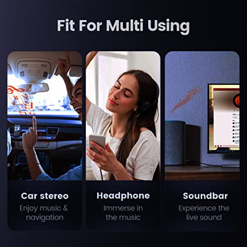 3.5mm Aux Headphone Extension Cable 6 Feet (1.8 Meters) 3.5mm Male to Female Stereo Audio Extension Cable 6ft (1.8M) for Car, Stereo, iPhone, Smartphone or Any Audio Device CNE64186