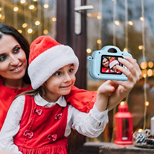HD Camera for Children's Photography and Video Recording, Front and Rear Dual 2000W HD Camera, Children's Camera Mini Children's Gift Camera