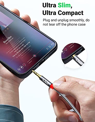 3.5mm Aux Headphone Extension Cable 6 Feet (1.8 Meters) 3.5mm Male to Female Stereo Audio Extension Cable 6ft (1.8M) for Car, Stereo, iPhone, Smartphone or Any Audio Device CNE64186