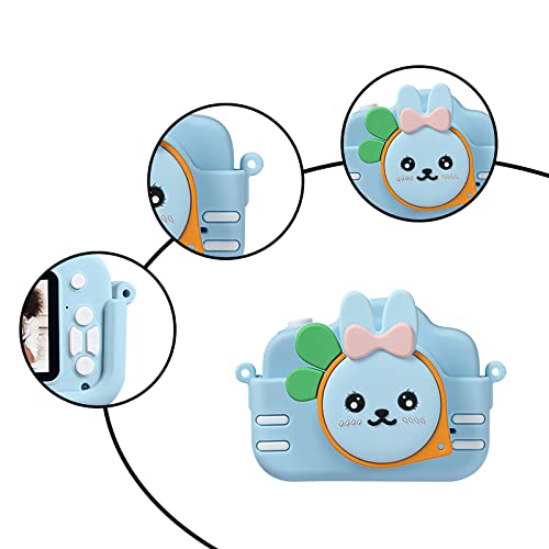 HD Camera for Children's Photography and Video Recording, Front and Rear Dual 2000W HD Camera, Children's Camera Mini Children's Gift Camera