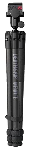 BOG DeathGrip Infinite Carbon Fiber Tripod with Heavy Duty Construction, 360 Degree Ball Head, Quick-Release Arca-Swiss Mount System, and Optics Plate for Hunting, Shooting, Glassing, and Outdoors