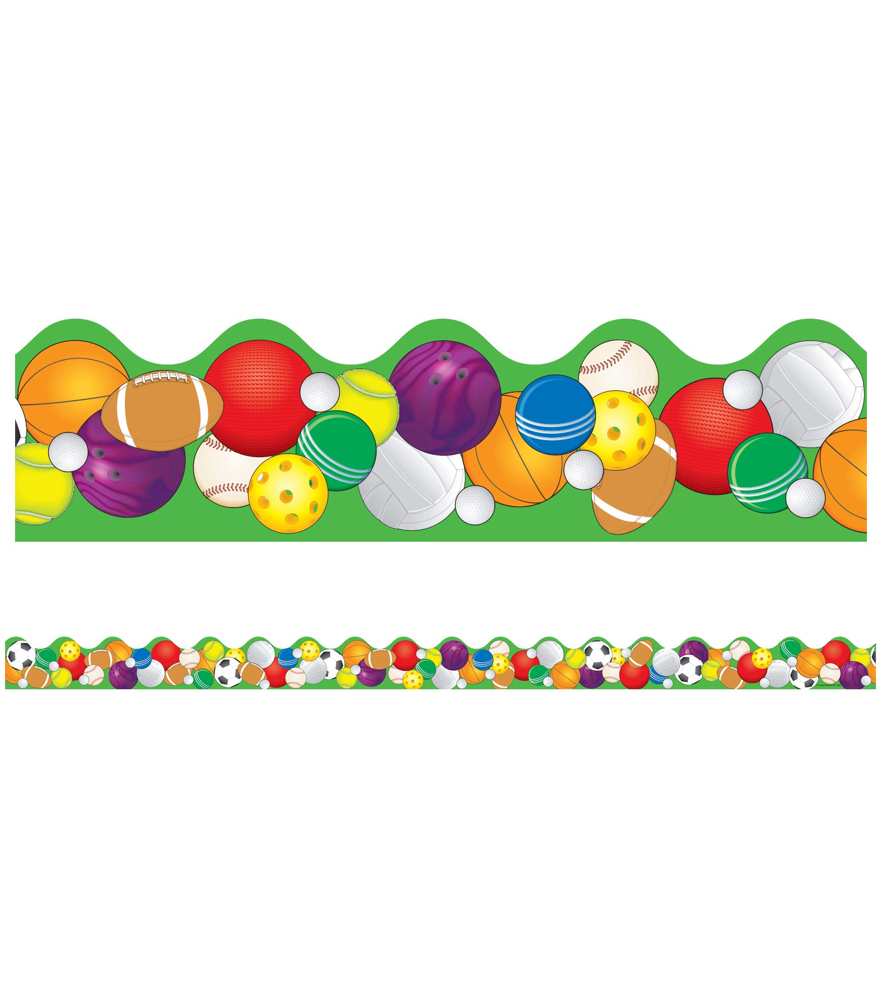 Carson Dellosa Sports Balls Borders (1233)