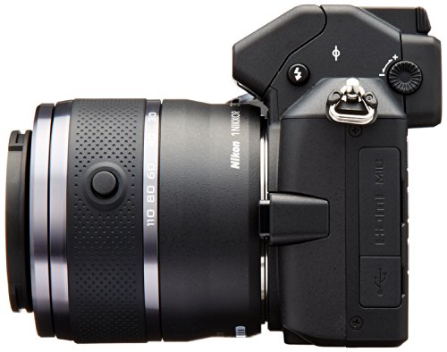 [Original] Nikon Set Mirror-Less SLR Nikon1 V2 + 11-27.5mm + 30-110mm Double Zoom kit BK N1V2WZBKA [International Version, No Warranty]