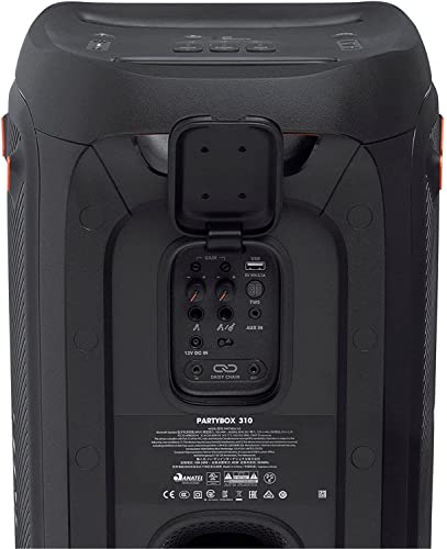 JBL Partybox 310 - Portable Party Speaker with Long Lasting Battery, Powerful JBL Sound and Exciting Light Show,Black