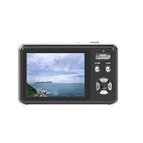 Hudiee Digital Camera, 1080P HD Mini Video Camera with 3X Digital Zoom, Vlogging Camera for Kid,Adult,Beginners (Black)