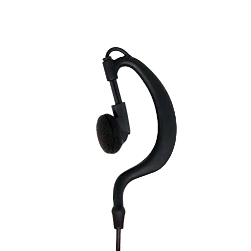 XPR 3500e XPR 3300e Walkie Talkie Earpiece XPR3500 XPR3000 XPR3300 Compatible with Motorola XPR 3300 3500 3300e 3500e Two Way Radio Headset with Mic PTT G Shape Surveillance Headphone