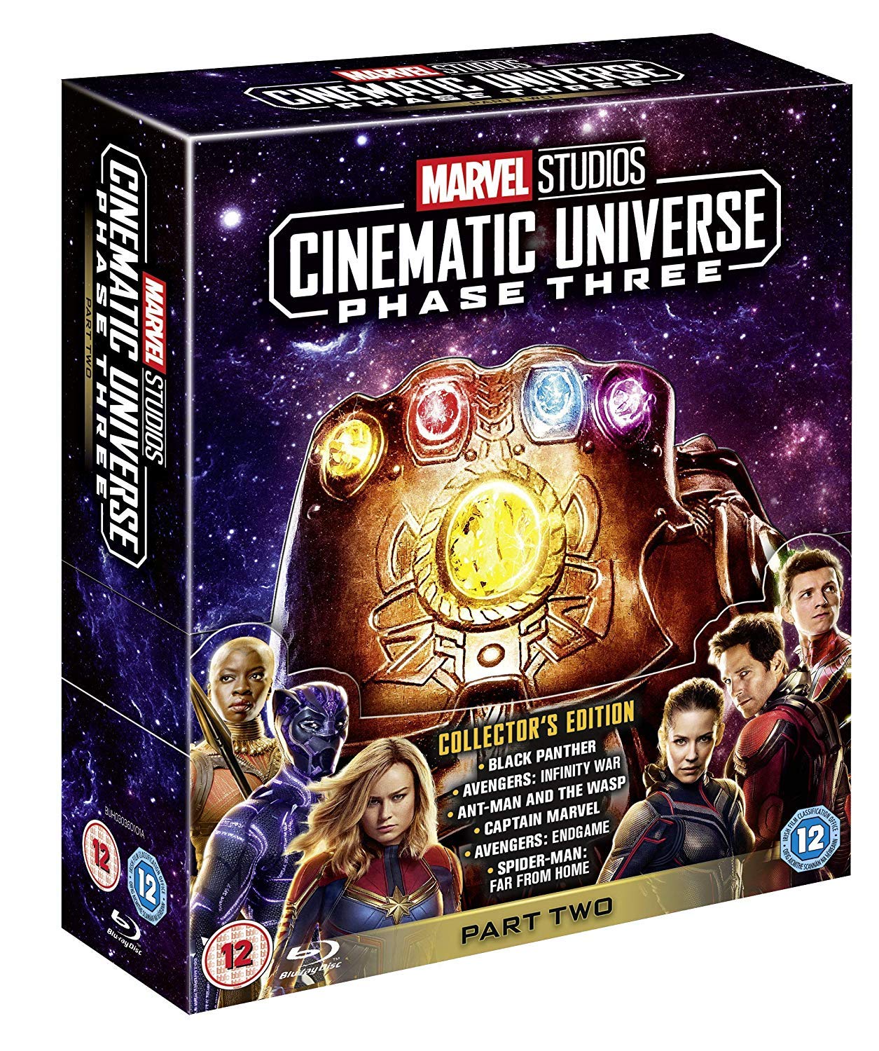 Marvel Studios Cinematic Universe: Phase Three - Part Two [Blu-ray] [2019] [Region Free]