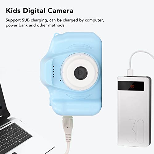 Hztyyier Kids Camera, 2.0in IPS Screen Kids Selfie Camera, Digital Video Cameras for Christmas Birthday Gifts