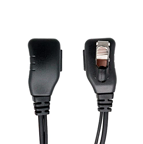 XPR 3500e XPR 3300e Walkie Talkie Earpiece XPR3500 XPR3000 XPR3300 Compatible with Motorola XPR 3300 3500 3300e 3500e Two Way Radio Headset with Mic PTT G Shape Surveillance Headphone