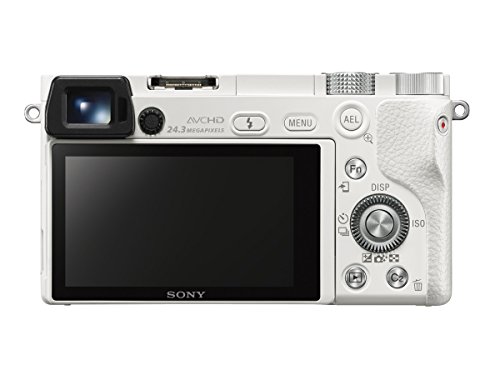 Sony Alpha a6000 White Interchangeable Lens Camera with E PZ 16-50mm F3.5-5.6 OSS - International Version (No Warranty)