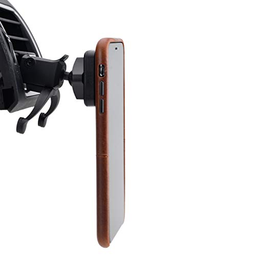 Dockem VentPro Magno Mount 3.0 Series: Magnetic Car Mount for Vents with Custom Metal Plates, Magnet Head, and Swivel Ball Socket