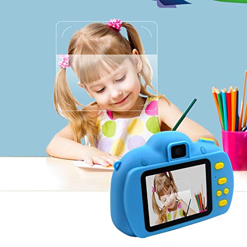 #5R26sh 2 0 Inch Cartoon Digital Camera Hd 1080P Anti Fall Front and Rear Dual Head Camera Children's Photo Toy Birthday Gift