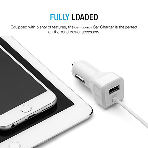 iPhone Car Charger, [Apple MFI Certified] Car Charger for iPhone 14, 13, 12, 11, X, XR, XS, Pro, 8 Plus, 7 Plus, Pro Max, iPad Pro, Air 4, Mini with Extra USB Port