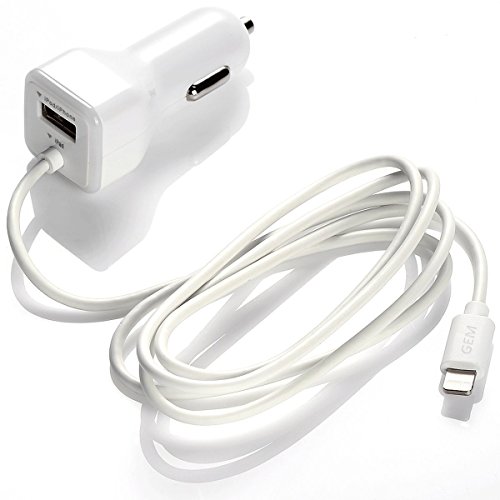 iPhone Car Charger, [Apple MFI Certified] Car Charger for iPhone 14, 13, 12, 11, X, XR, XS, Pro, 8 Plus, 7 Plus, Pro Max, iPad Pro, Air 4, Mini with Extra USB Port