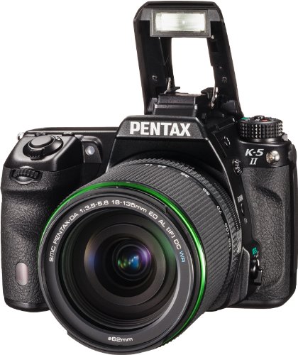 Pentax K-5 II 16.3 MP DSLR DA 18-135mm WR lens kit (Black) (OLD MODEL)