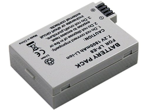 LP-E8 LPE8 Battery for 700D Digital DSLR Camera Replace Generic