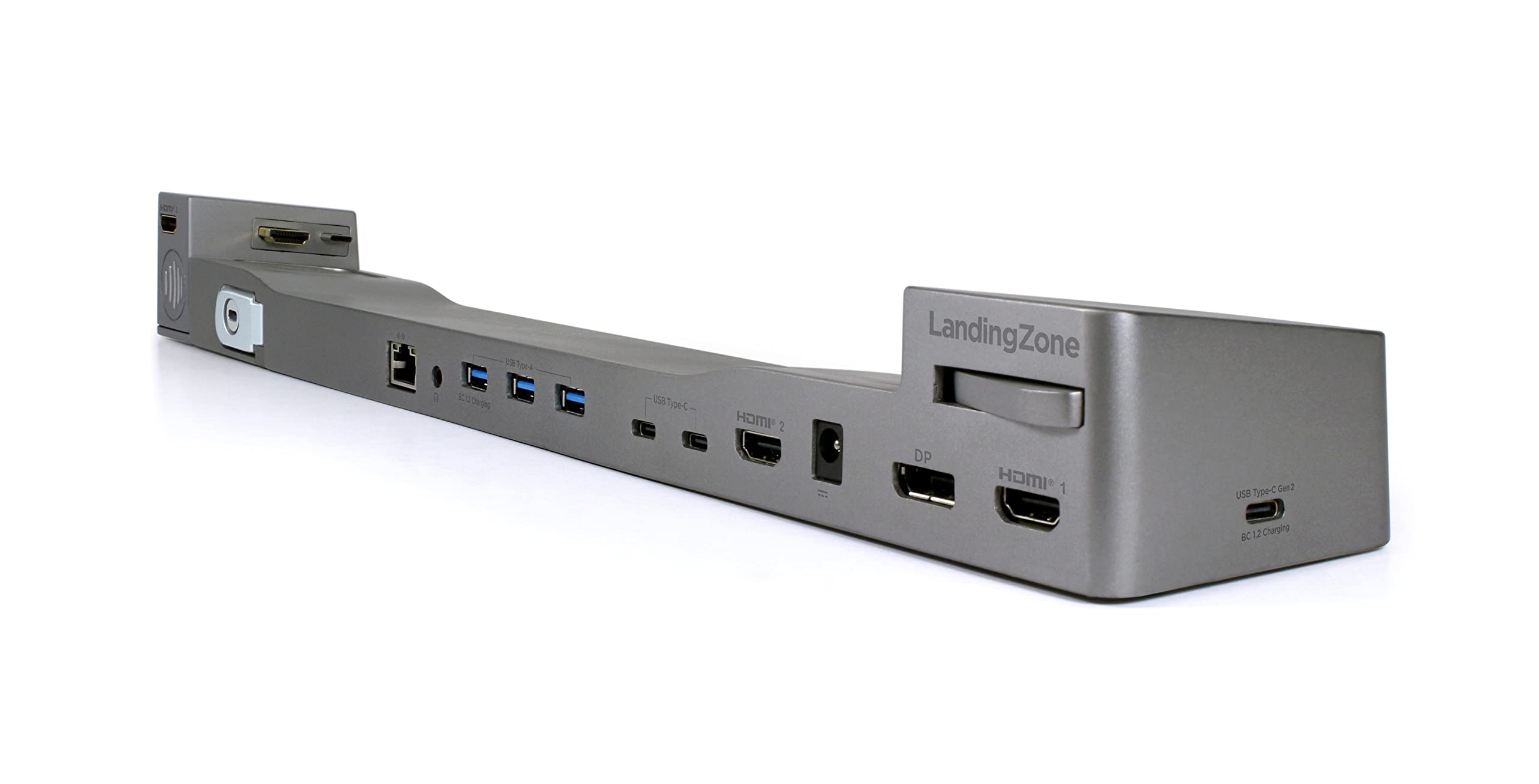 LandingZone Docking Station for The 16-inch M1/M2/M3/M4 Pro & M1/M2/M3/M4 Max MacBook Pro [MacBook Model A2485, A2780, A2991, A3403, A3186] - New Firmware
