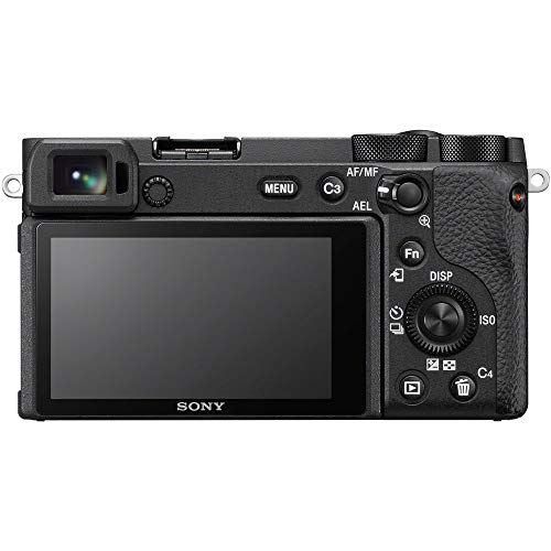Sony Alpha a6600 Mirrorless Digital Camera 24.2MP 4K (Body Only) + 2 x 32GB Memory Cards, Sturdy Equipment Carrying Case, Spider Tripod, Software Kit and More