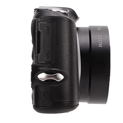 Kafuty-1 4K Digital Camera,HD 48MP Video Camera Digital Vlogging Camera with 3.2in IPS Screen,16X Digital Zoom Vlogging Camera,with 3.5mm External Microphone Port