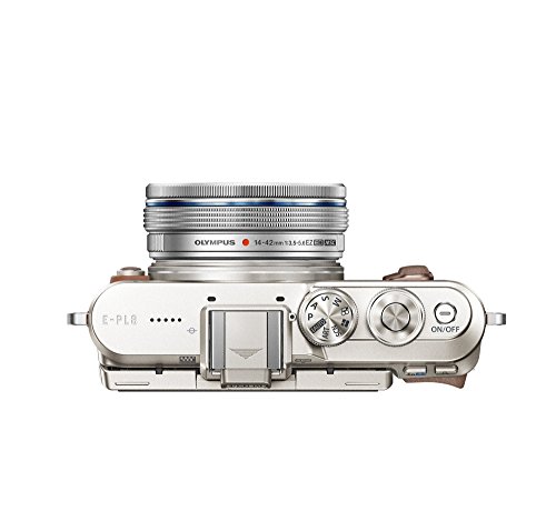 OLYMPUS PEN E-PL8 14-42mm EZ lens kit [Brown][International Version, No Warranty]