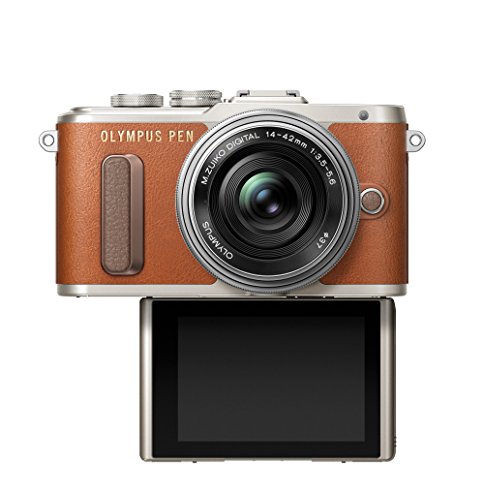 OLYMPUS PEN E-PL8 14-42mm EZ lens kit [Brown][International Version, No Warranty]