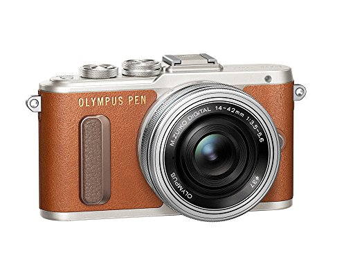 OLYMPUS PEN E-PL8 14-42mm EZ lens kit [Brown][International Version, No Warranty]