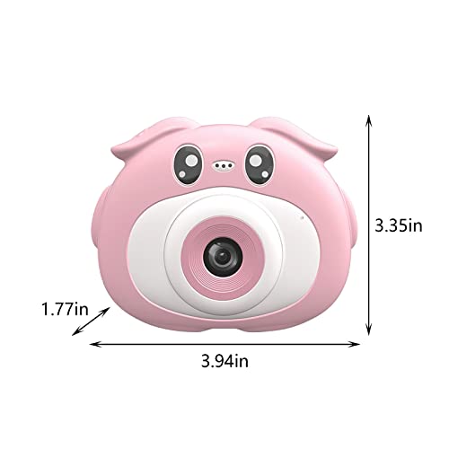 1080P Digital Camera for Kids - Mini Cartoon Children's Camera, 2.0 Inch Screen Front and Rear Dual Camera, High-Definition Photo Digital Camera, Rechargeable