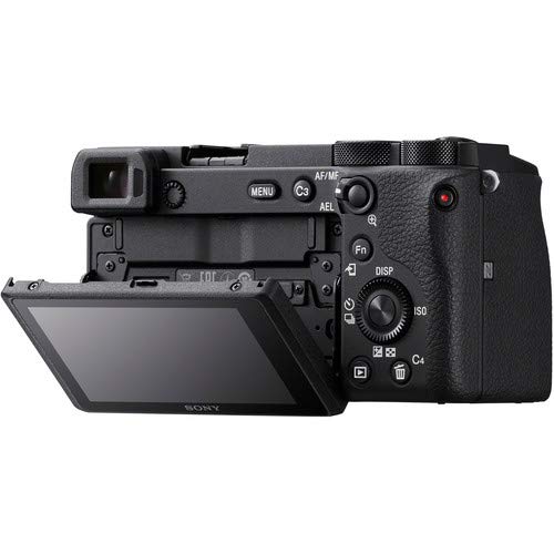 Sony Alpha a6600 Mirrorless Digital Camera with 18-135mm & FE 50mm f/1.8 and 420-800mm Telephoto Lens + Wide-Angle & Telephoto Lens, 64GB Memory Card, Microphone, Digital Flash, Gadget Bag & More