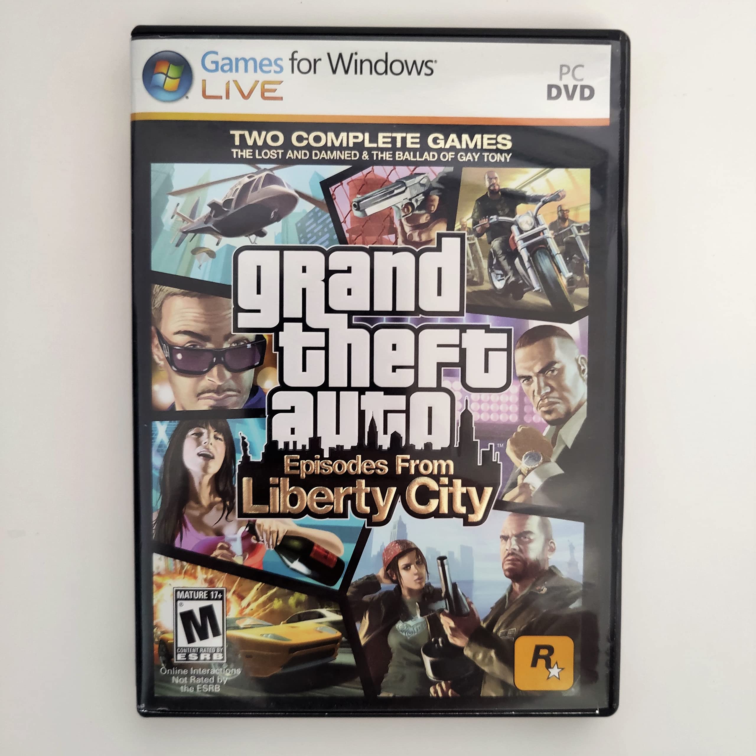 Pccd grand theft auto the complete edition (iv + episodes from liberty city) (eu)