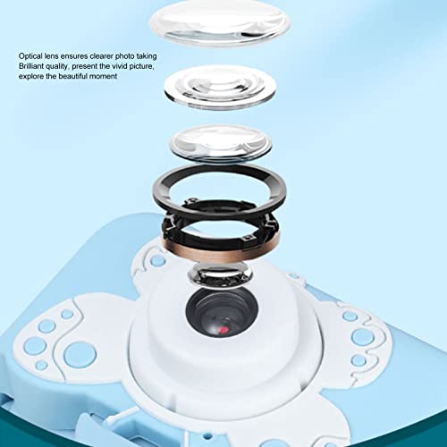 Kids Camera, Pink Cartoon 20MP Digital Video Camera for Children, Child Camera for Christmas Birthday Gift