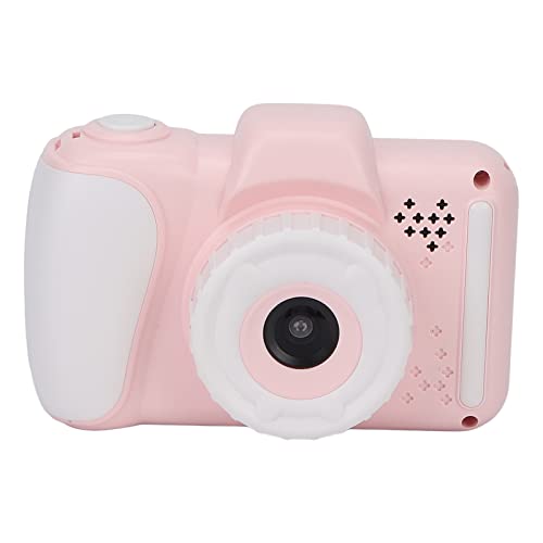 Luqeeg Kids Cartoon Camera, 20MP Children Digital Camera with 3.5In HD Screen, Support Timing Function with 1000mAh Lithium Battery 2000W PX Front and Rear Dual Cameras Design for Home Use